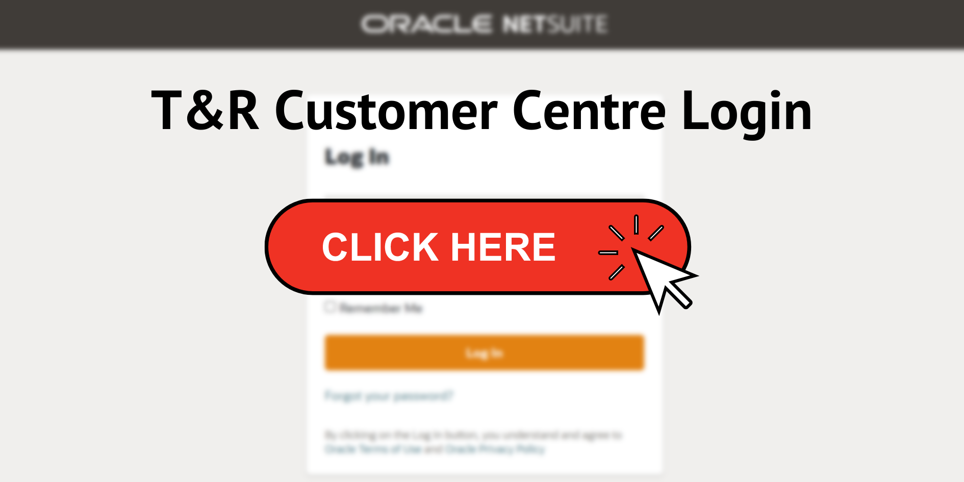 T&R Customer Centre Login - Thompson and Redwood