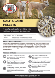 Calf and Lamb Pellets - Thompson and Redwood